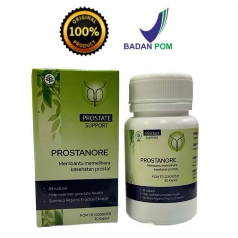 Jual Prostanore Asli Original Obat Herbal Prostat 100% Ampuh Resmi Bpom ...
