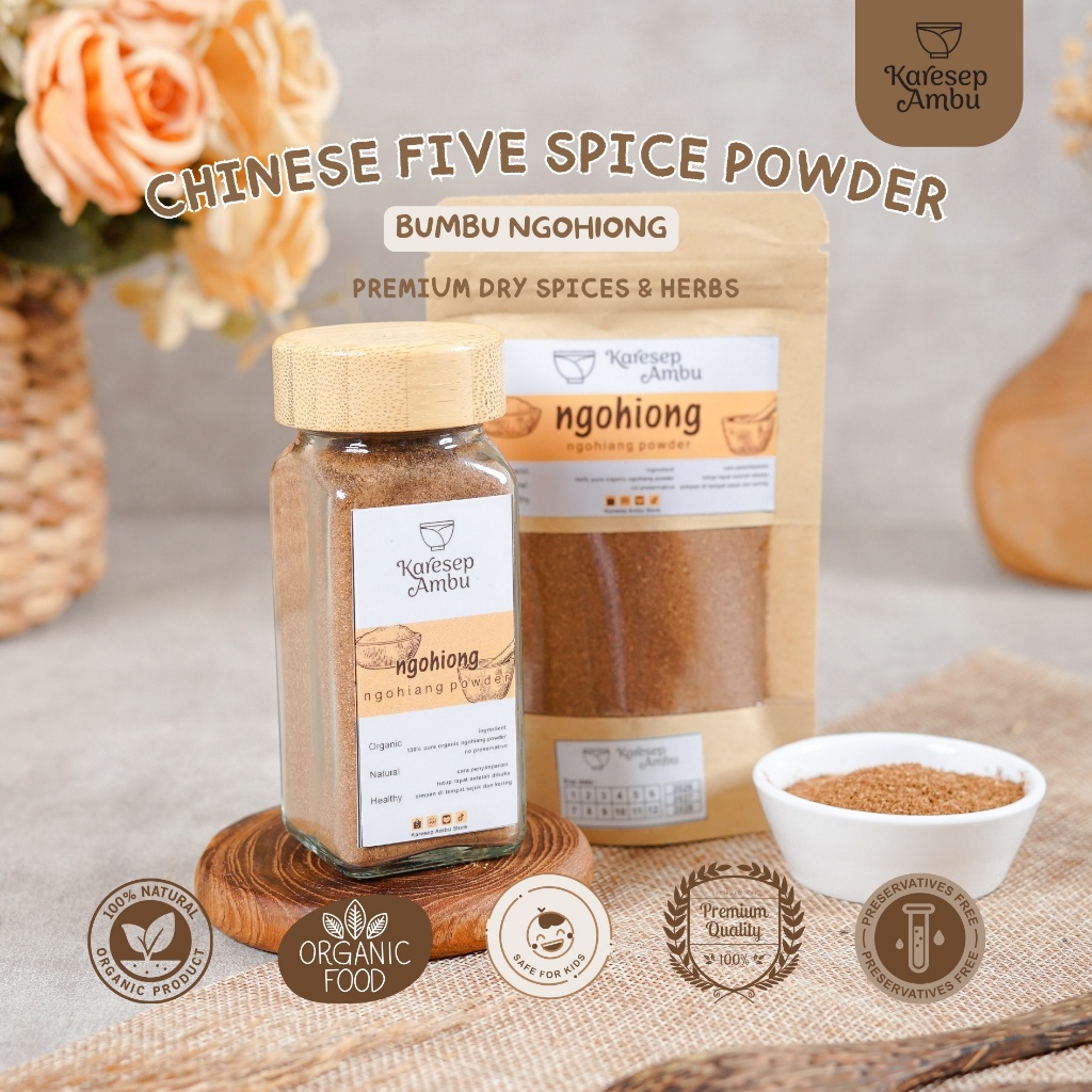 Jual Ngohiong / Chinese Five Spice Powder - Bumbu Dapur Rempah Asli ...