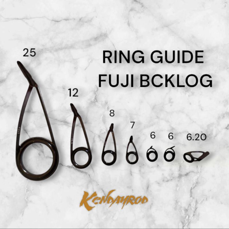 Jual Ring Guide Fuji BCKLOG isi 7 Custom Joran | Shopee Indonesia