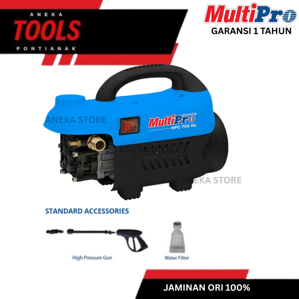 Jual Mesin Cuci Mobil Motor High Pressure Jet Cleaner HPC709 MULTIPRO ...