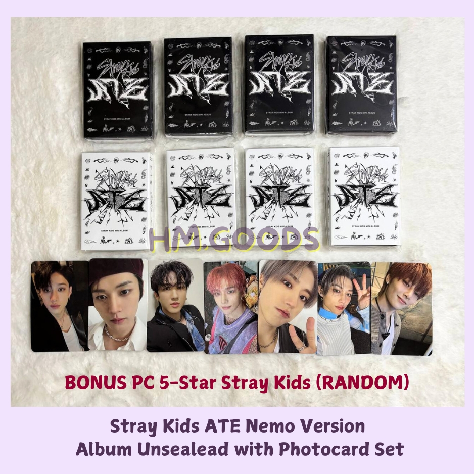 Jual [BONUS 5-STAR PC] Stray Kids ATE Nemo Version Album Unsealed with ...