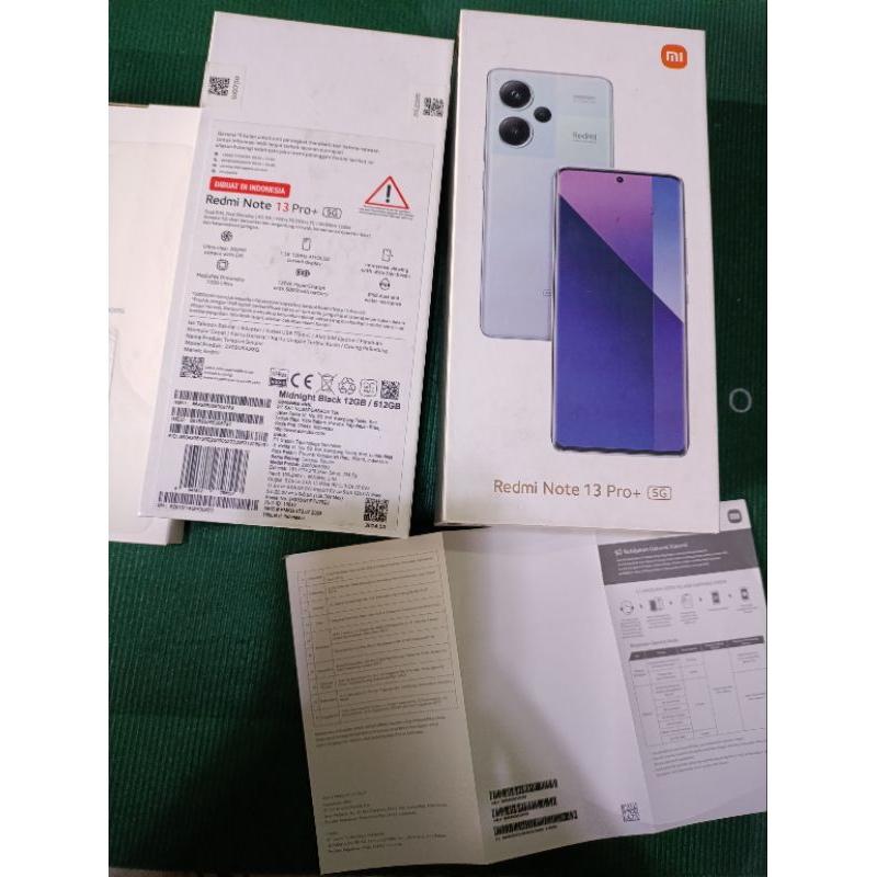 Jual DUS BOX KOTAK REDMI NOTE 13 PRO PLUS 5G ASLI BAWAAN (TIDAK ADA HP ...