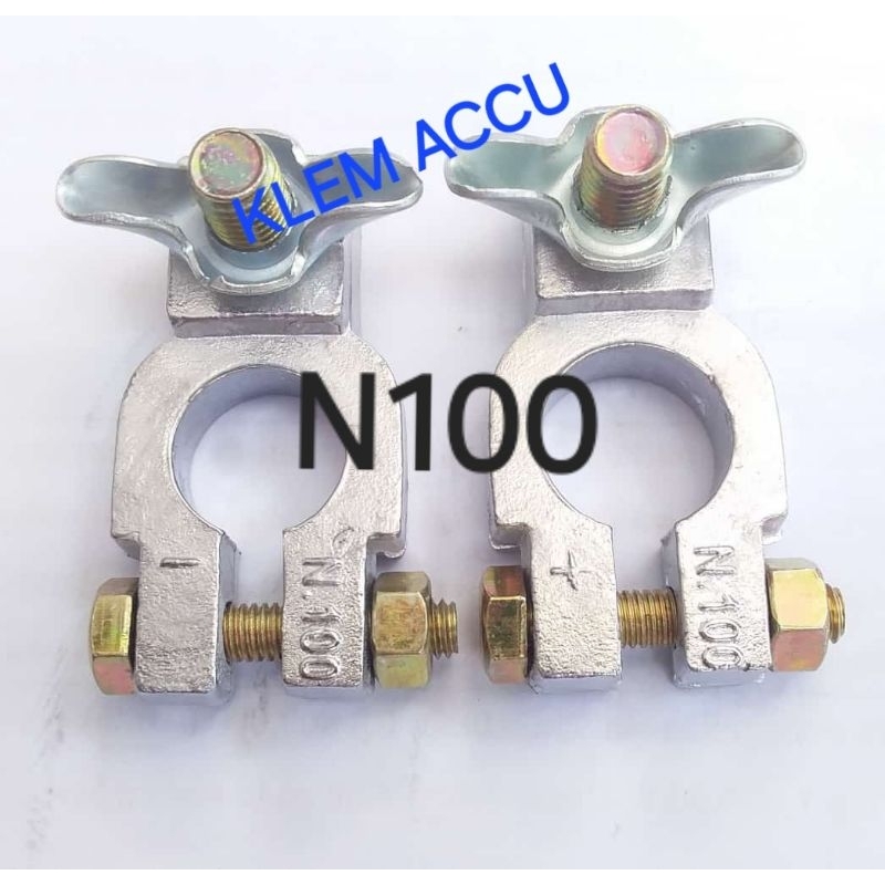 Jual KEPALA AKI BESAR/TERMINAL AKI MOBIL BAHAN TIMAH TEBAL JUMBO N100 ...