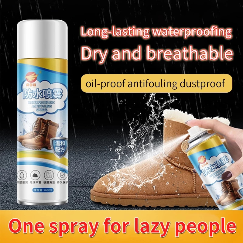 Jual Spray Sepatu Anti Air Efek Daun Talas Spotless Water Repellent ...