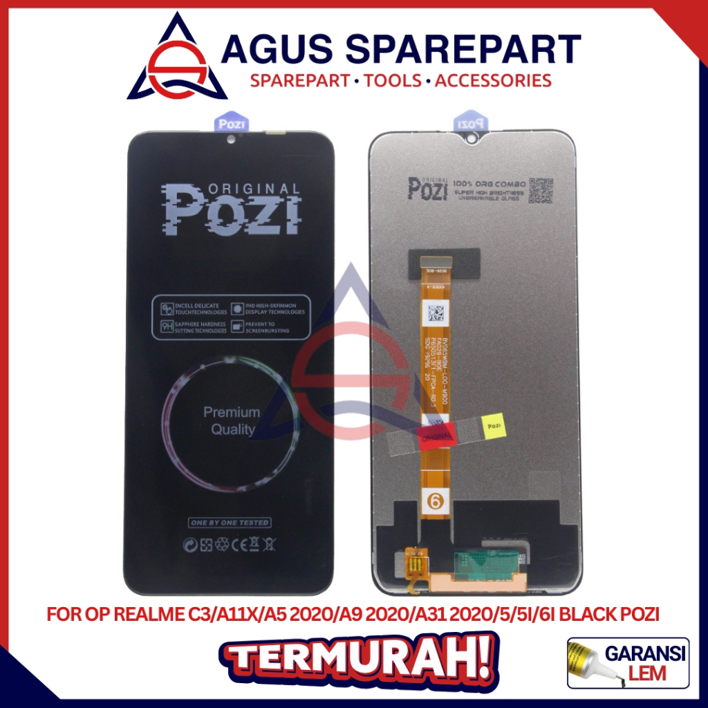 Jual LCD TOUCHSCREEN REALME C3 / A11X / A11 / A11N / A8 / A31 / A5 2020 ...