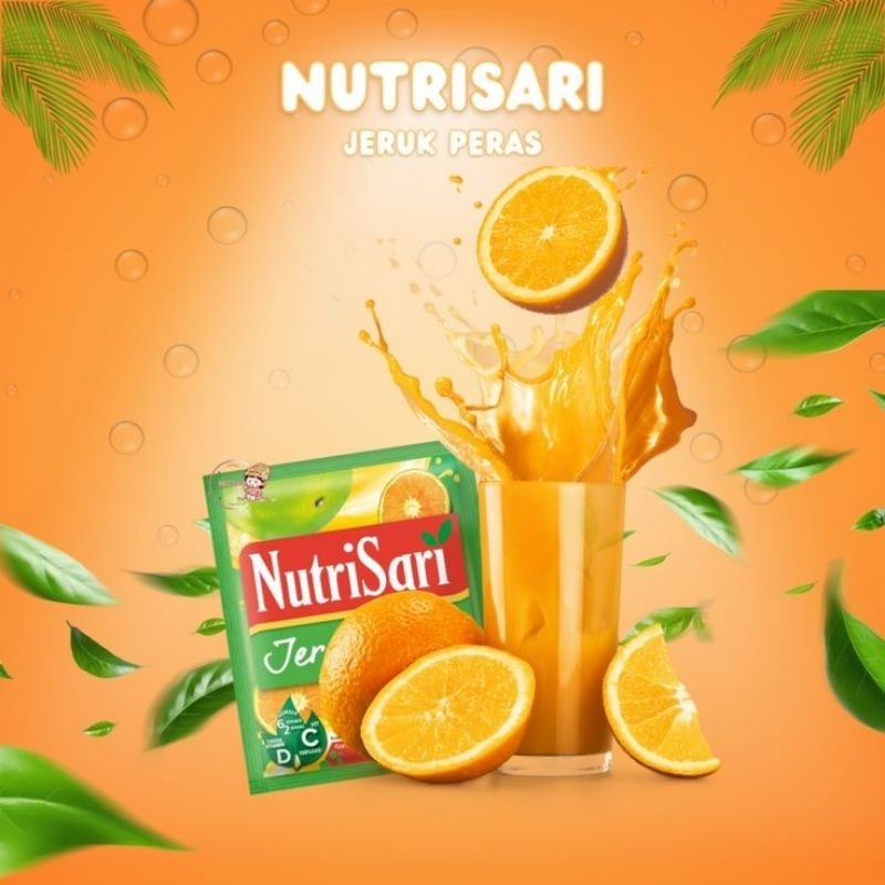 Jual Nutrisari Jeruk Peras ( 1 Renceng isi 10 Sachet ) | Shopee Indonesia