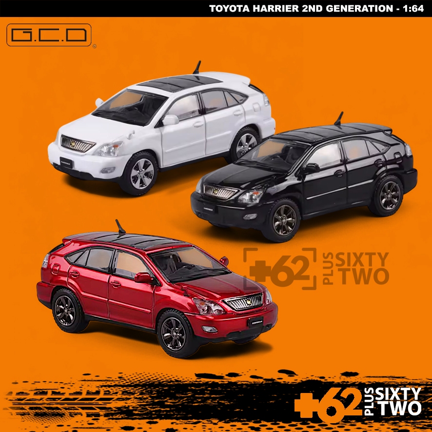 Jual GCD Toyota Harrier SUV 1:64 JDM Off Road Toyota Harrier 2nd ...