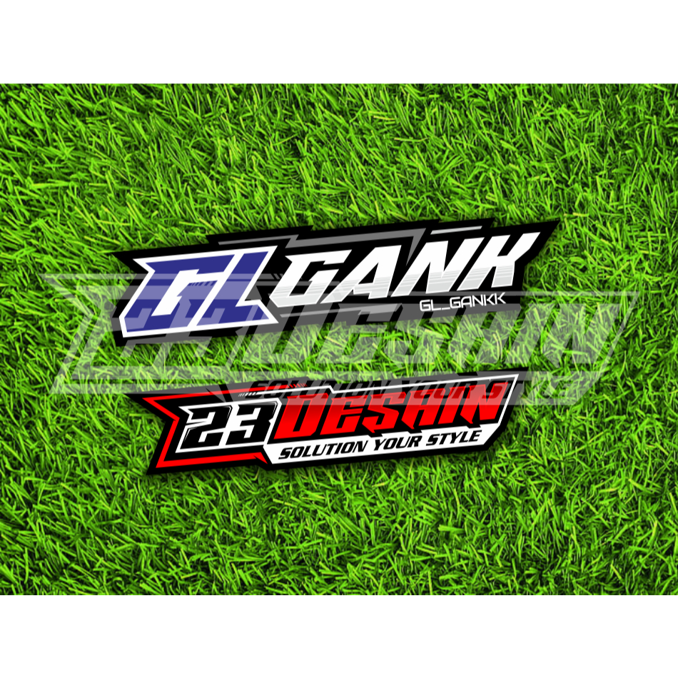 Jual STIKER GL GANK REQUEST STICKER LOGO GL GANK STIKER GLCEPEK STIKER GLKOTAK STIKER GL100 ...