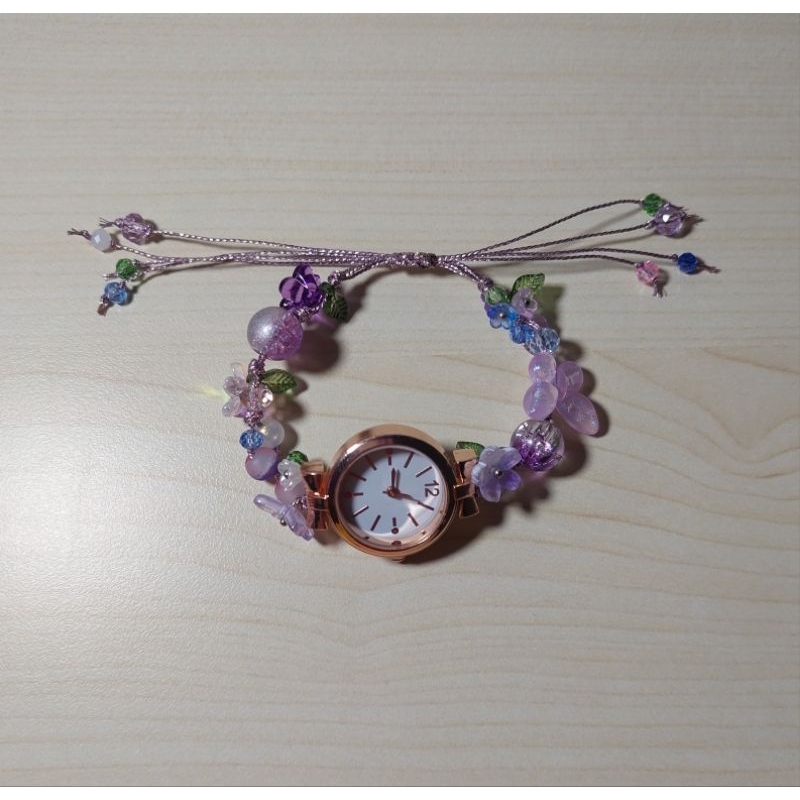 Jual Jam tangan fairy Jam tangan manik aestetik Jam tangan tali serut ...