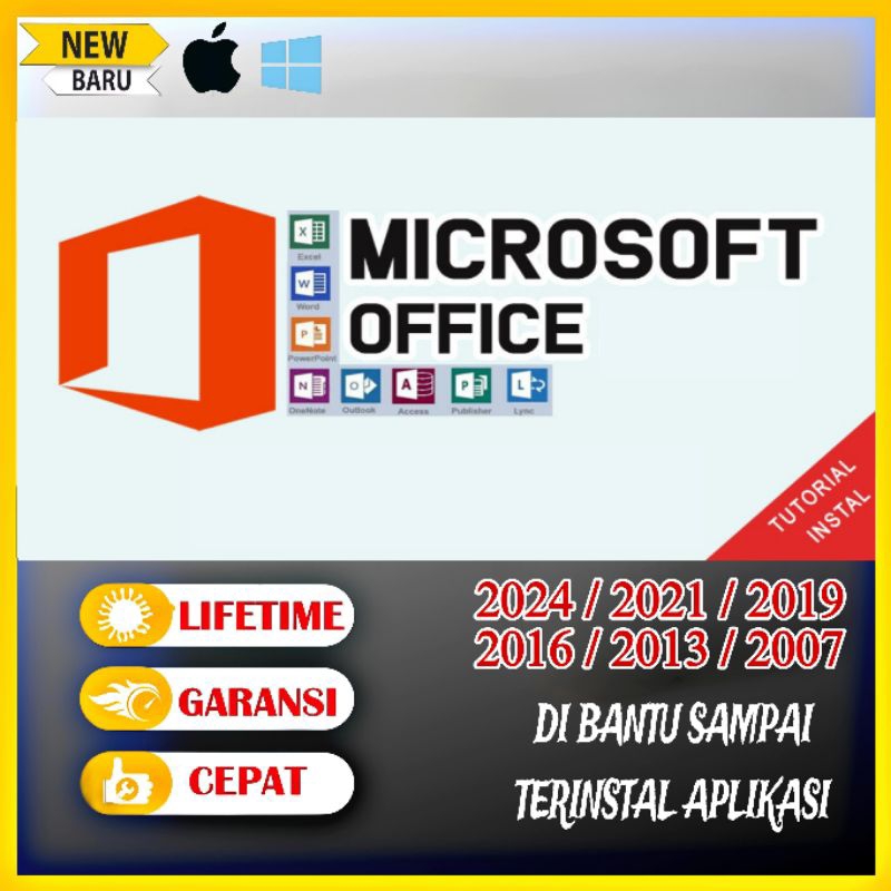 Jual (Windows & Mac) MS. Office Full Versi Bergaransi Terpasang | Shopee Indonesia