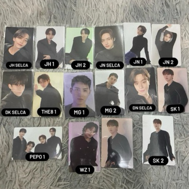 Jual [ READY STOCK ] OFFICIAL PHOTOCARD SEVENTEEN SVT FOLLOW AGAIN MD INCHEON SEOUL DK HOSHI ...
