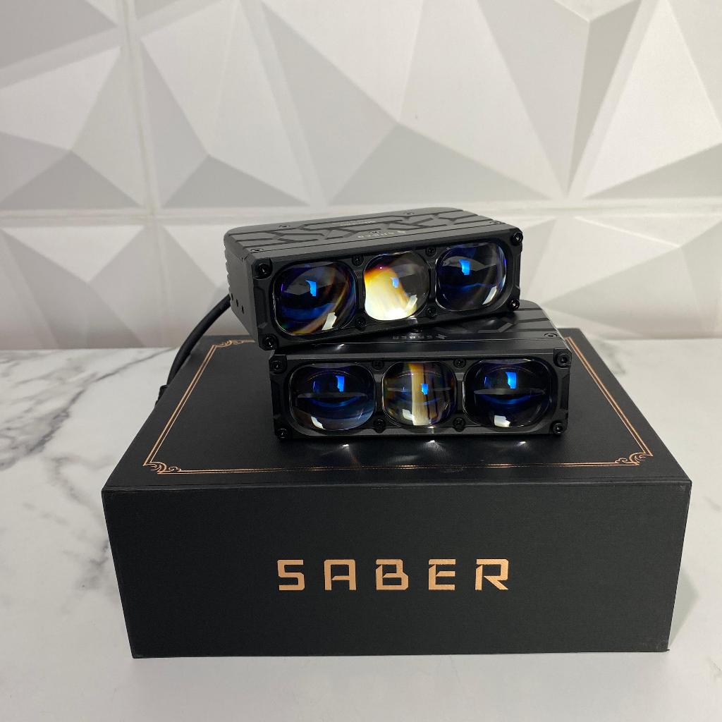 Jual SABER SR3 EVO NEW MINI PROJIE LED PROJECTOR FOGLAMP LAMPU MOBIL | Shopee Indonesia