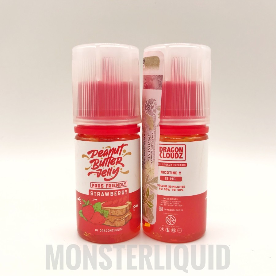 Jual PODS FRIENDLY PEANUT BUTTER JELLY V1 STRAWBERRY BY DRAGON CLOUDZ ...