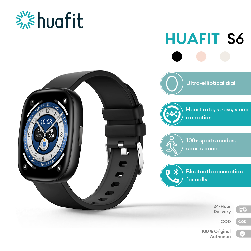 Jual Huafit S6 Smartwatch WA Call Jam Tangan Pintar Wanita Original ...