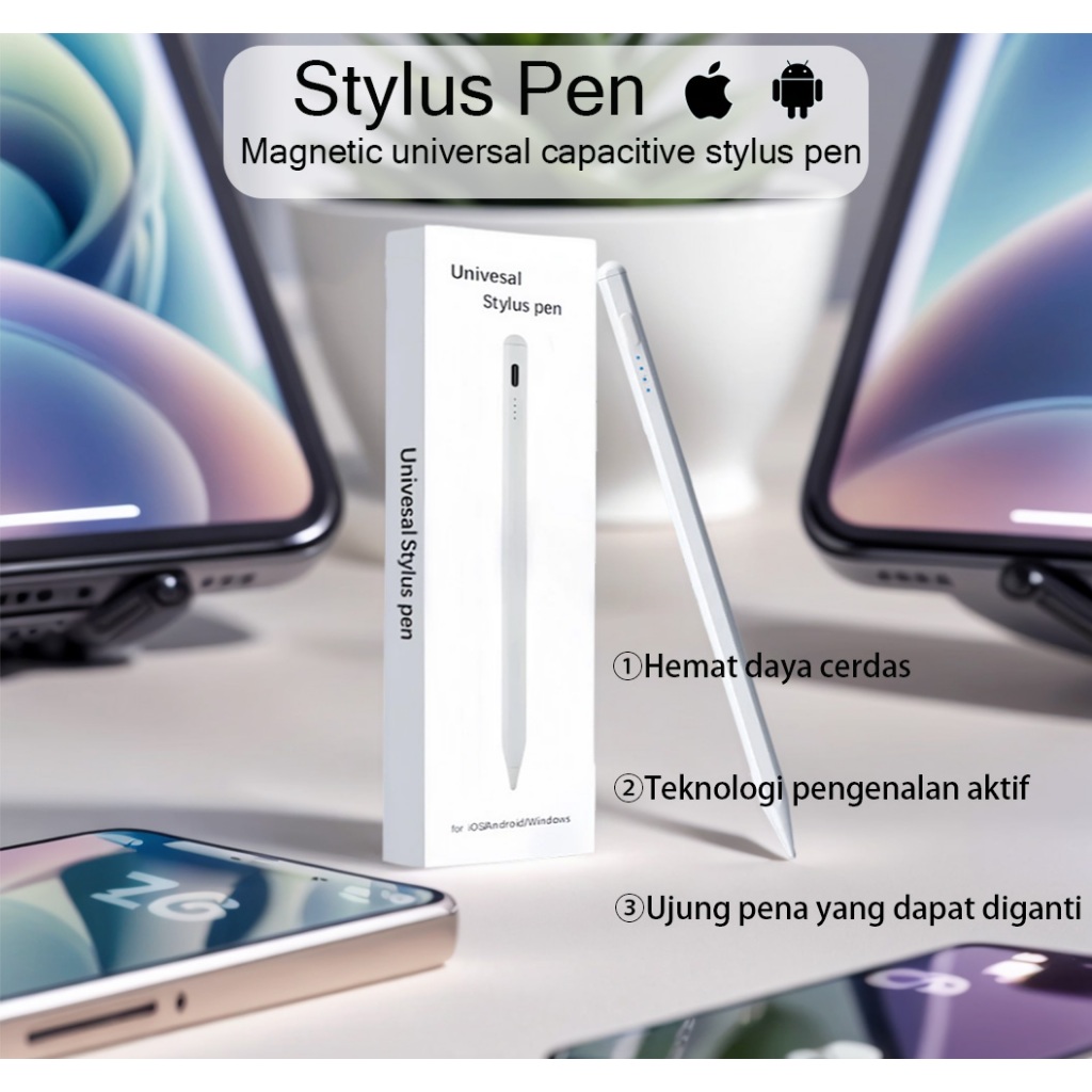 Jual 【COD】pena stylus universal pena stylus 2 in 1 stylus pen Pena ...