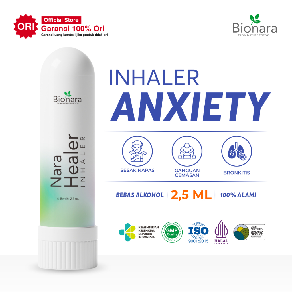 Jual INHAILER HIDUNG | NARA HEALER Inhailer Aromaterapi | Atasi ...