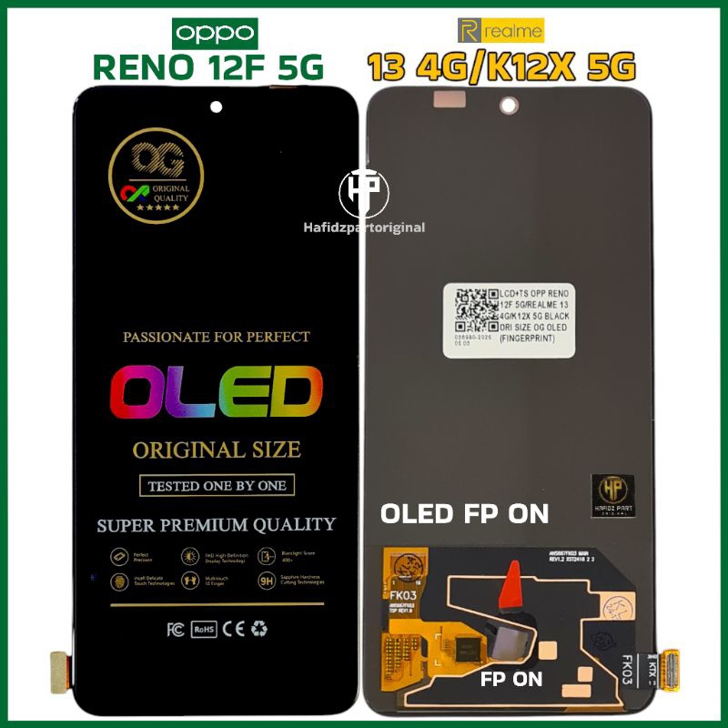 Jual Lcd Touchscreen Oppo Reno12F 4G / Reno 12F 5G / Reno 12FS 4G ...
