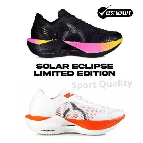 Jual Sepatu Running Ortuseigh Solar White/Sunrise Black/Penumbra 100% ...