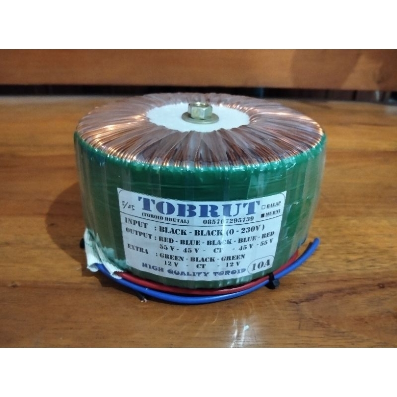 Jual TRAFO TOROID DONAT 10A CT 45-55V MURNI. | Shopee Indonesia