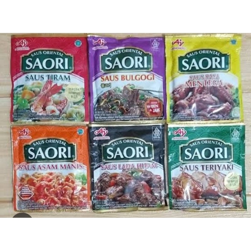 Jual saos saori all varian 1 sachet | Shopee Indonesia