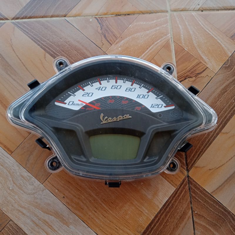 Jual speedometer odometer digital original Vespa new S 125 vespa LX LED ...