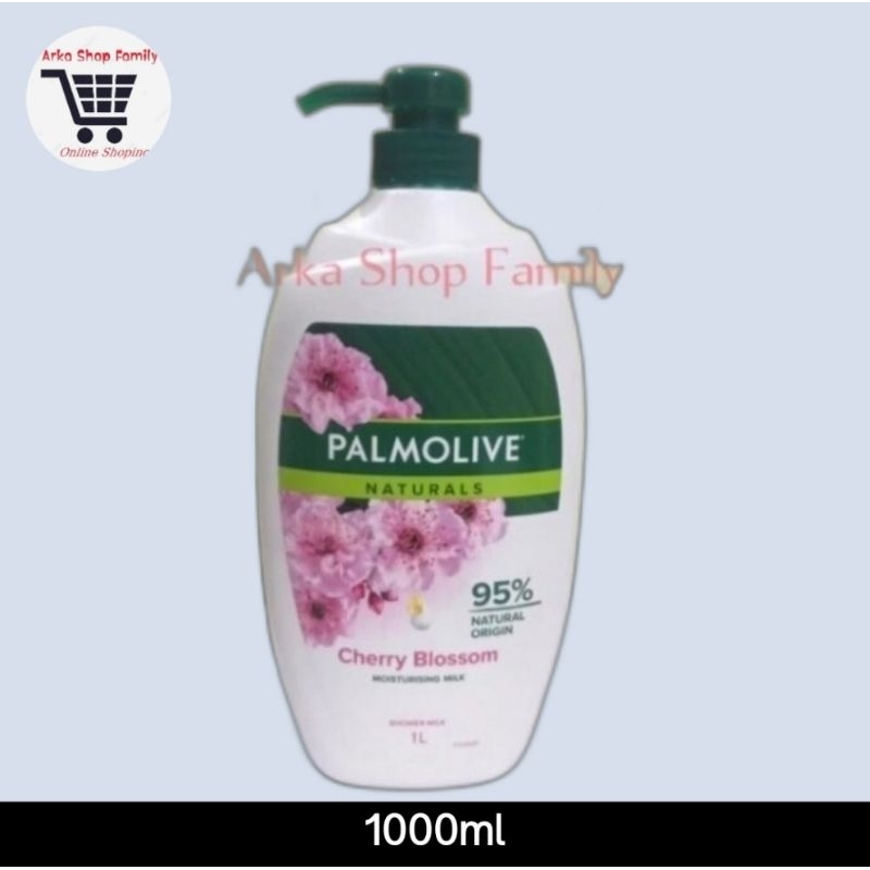 Jual PALMOLIVE Cherry Blossom Shower Gel Moisturising Milk 1L Sabun ...