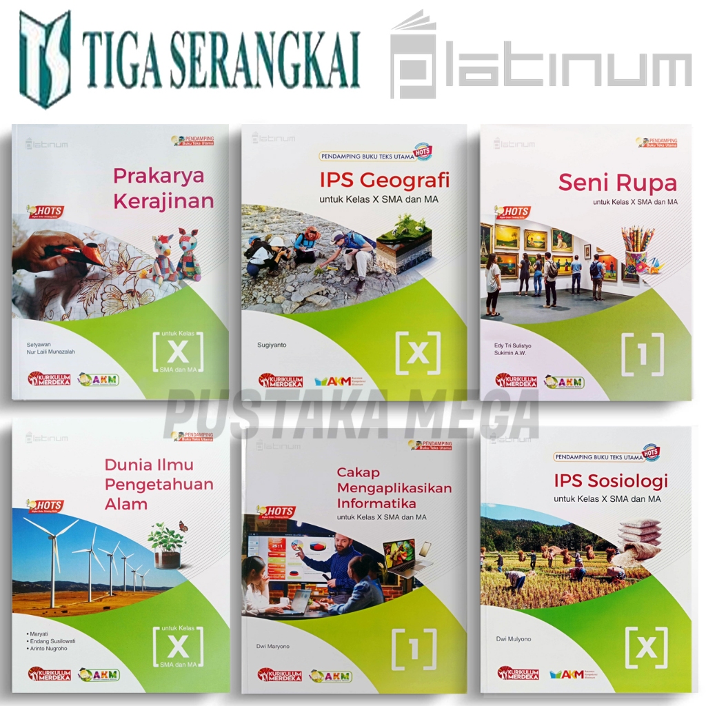 Jual Buku Platinum Kelas 10 SMA/MA Tiga Serangkai Kurikulum Merdeka | Shopee Indonesia