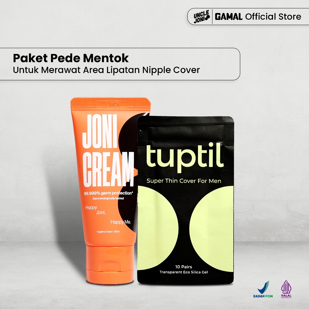 Jual GAMAL | Paket Pede Mentok | Joni Cream 30ml + Tuptil 10pasang ...