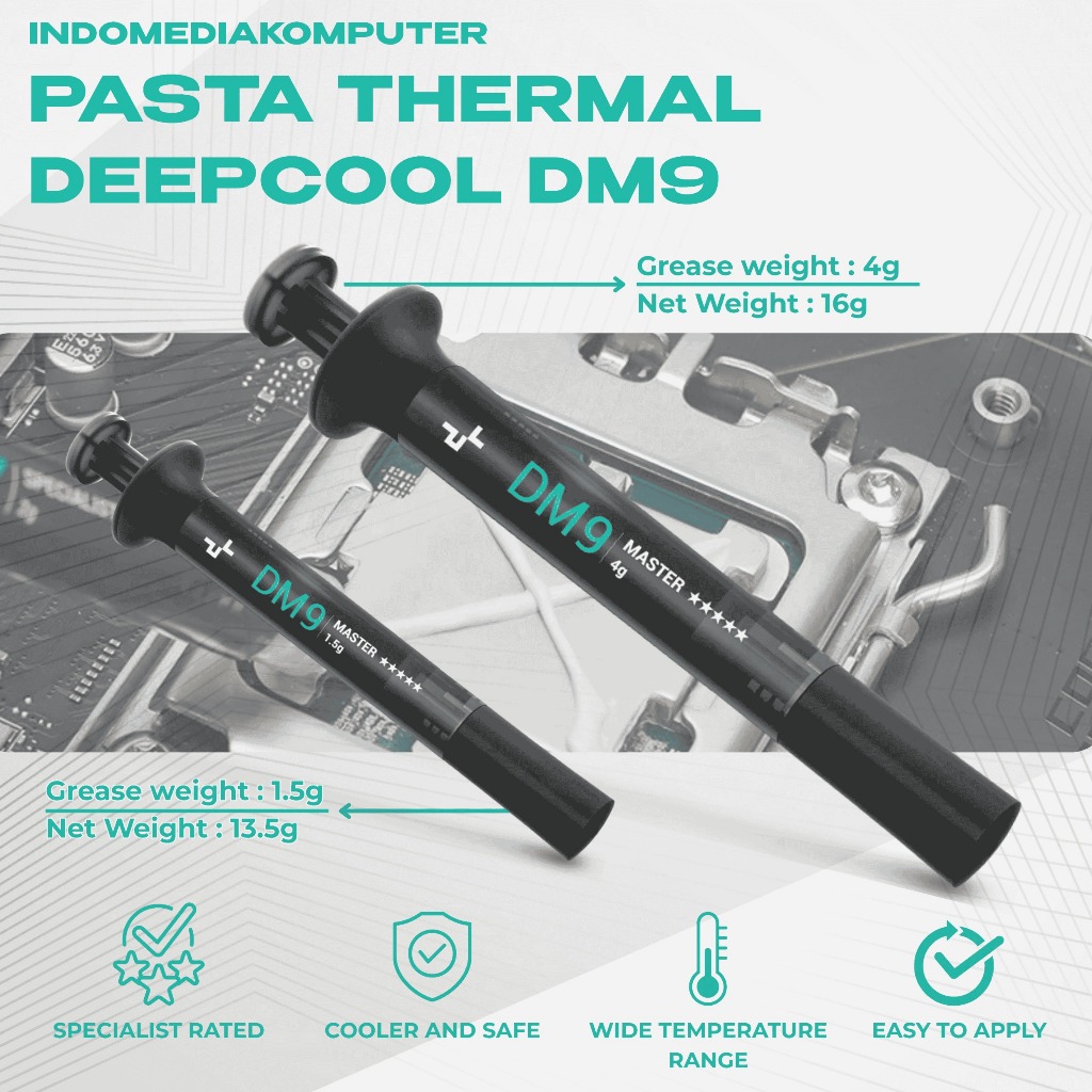 Jual Pasta Thermal Deepcool DS9 Thermal Paste DS9 3.5g 5g Thermal Paste ...