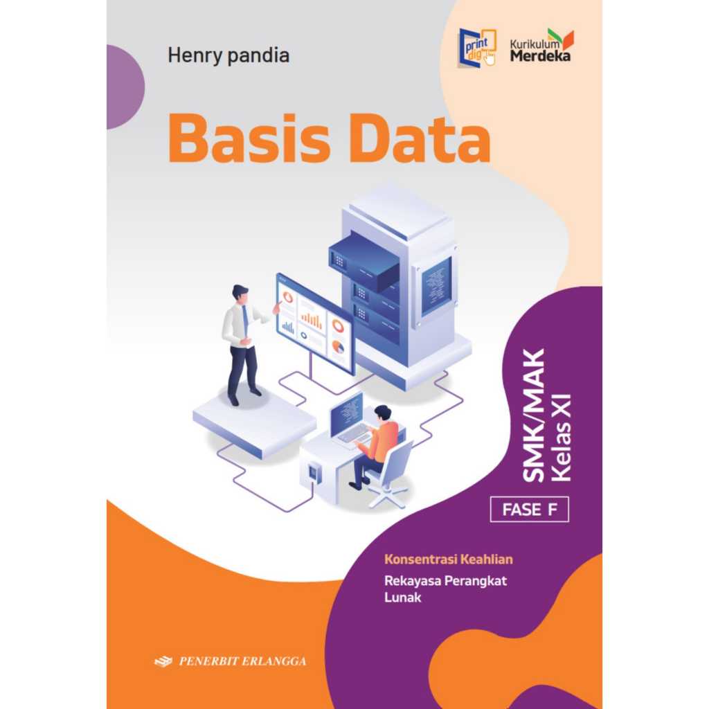 Jual Ori Buku Basis Data Kelas 11 SMK Kurikulum Merdeka Erlangga | Shopee Indonesia