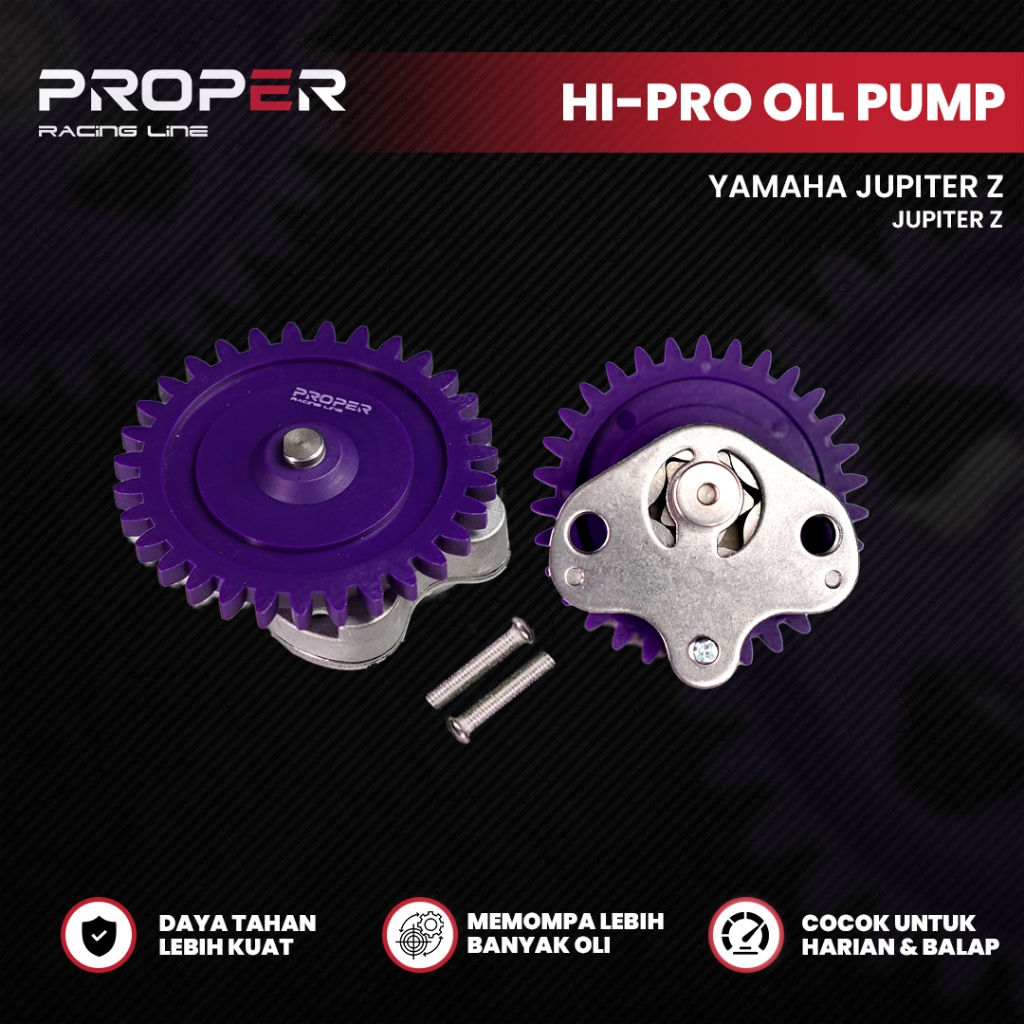 Jual PROPER RACING LINE OIL PUMP JUPITER Z OLD BURHAN VEGA R NEW RACING POMPA OLI | Shopee Indonesia