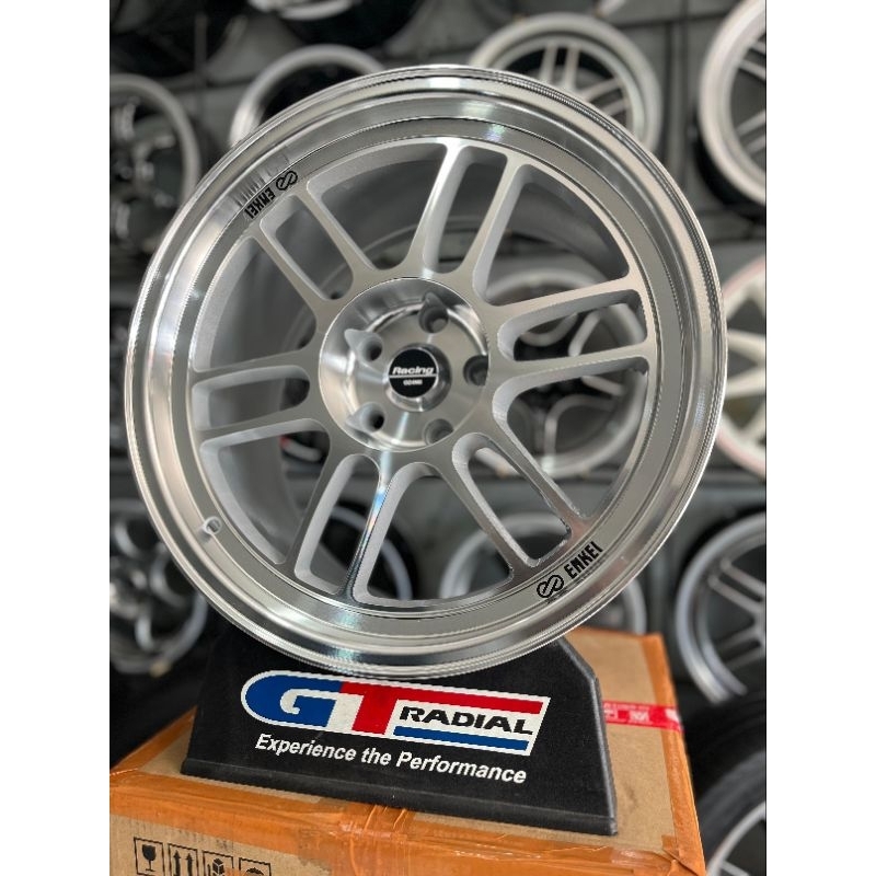 Jual velg RPF r18 full polish pcd 5x114 lebar 9,5 kondisi baru | Shopee ...