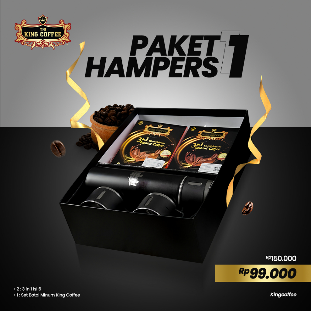 Jual Hampers King Coffee Box Parcel Paket Kopi Vietnam | Shopee Indonesia