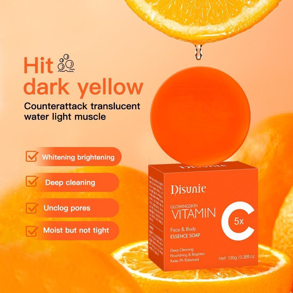 Jual Disunie Whitening Essence Sabun VC Collagen Deep Cleaning ...