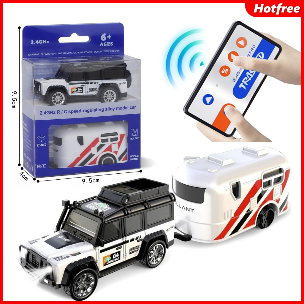 Jual Hotfree 1/64 Mini RC Drift Car, High Speed Alloy Off-Road Truck ...
