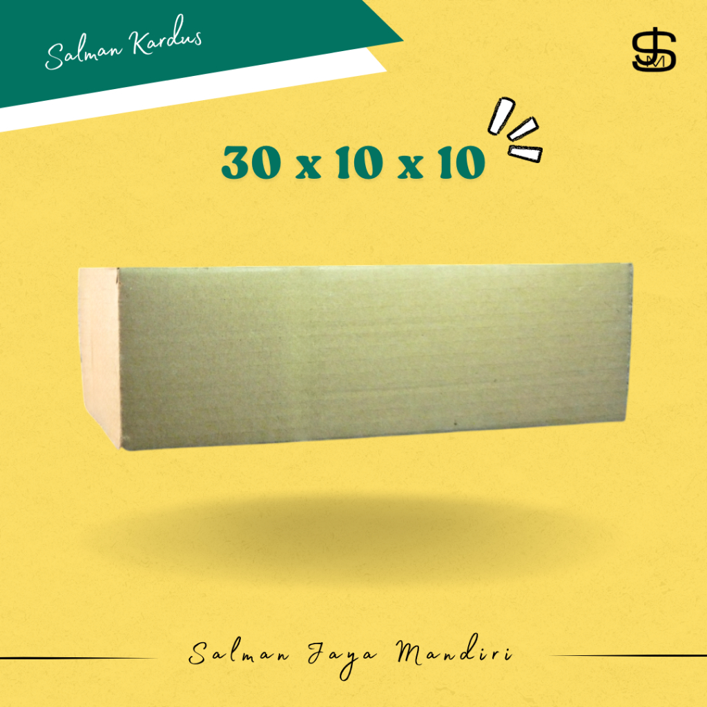 Jual Kardus Packing | Kardus Ukuran 30 x 10 x 10 cm | Shopee Indonesia