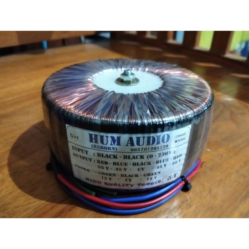 Jual TRAFO DONAT TOROID 5A 45-55V CT BALAP KUALITAS BAGUS | Shopee Indonesia