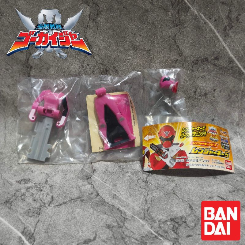 Jual NEW Gachapon Gokaiger Ranger Key Pink Dekaranger Super Sentai ...