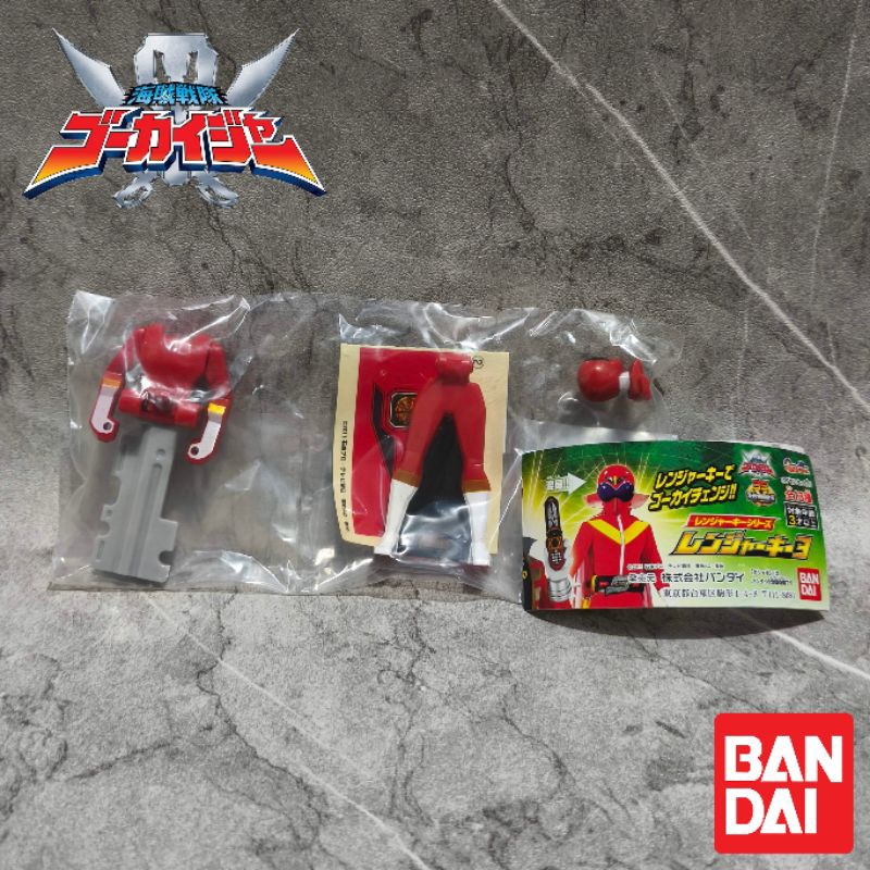 Jual NEW Gachapon Gokaiger Ranger Key Red Orenja Super Sentai Power ...