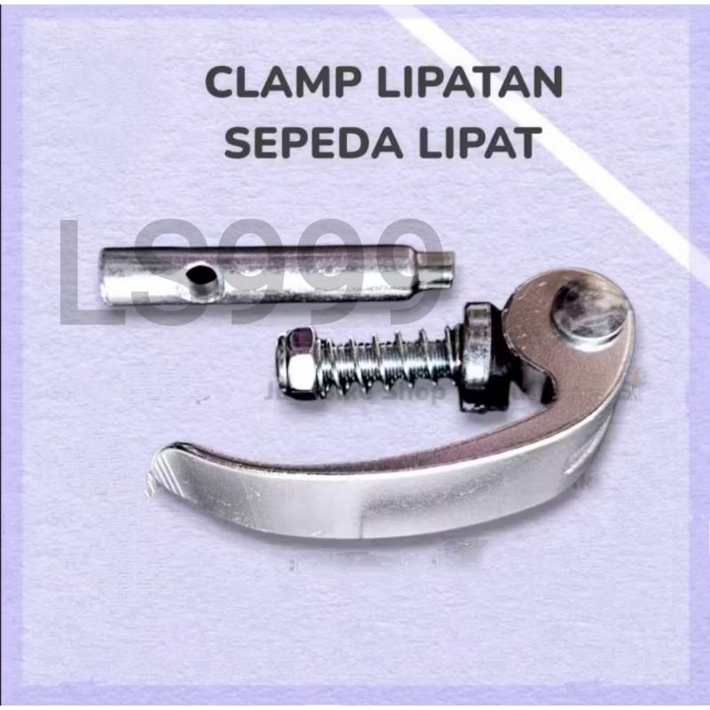 Jual Baut Pengunci Lipatan Sepeda Lipat Clamp Frame Kunci Tengah QR ...