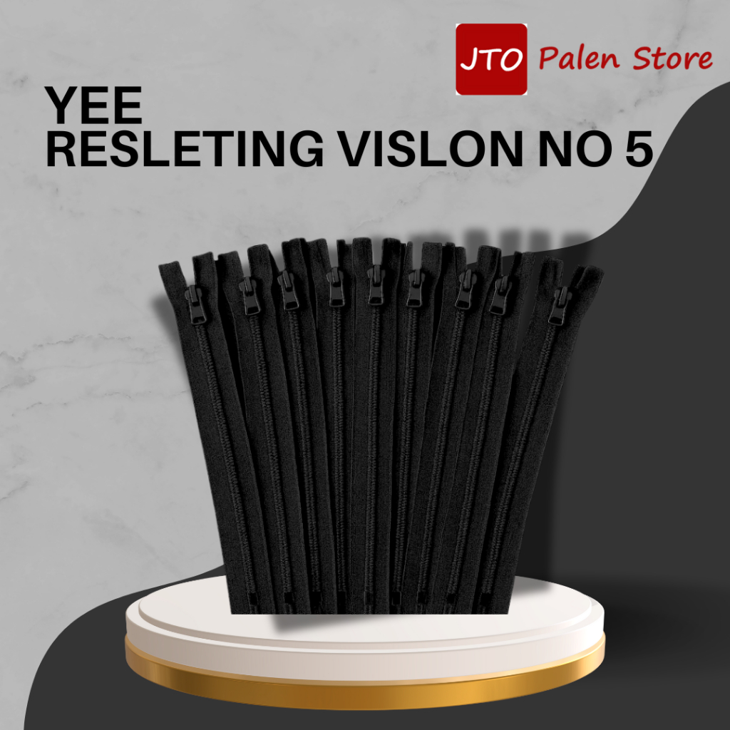 Jual YEE Resleting Jaket VISLON Ukuran Lengkap Lusinan | Shopee Indonesia