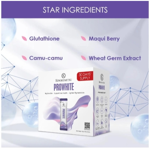 Jual KINOHIMITSU PRO WHITE SACHET prowhite NEW ( COCOK UNTUK VEGETARIAN ...