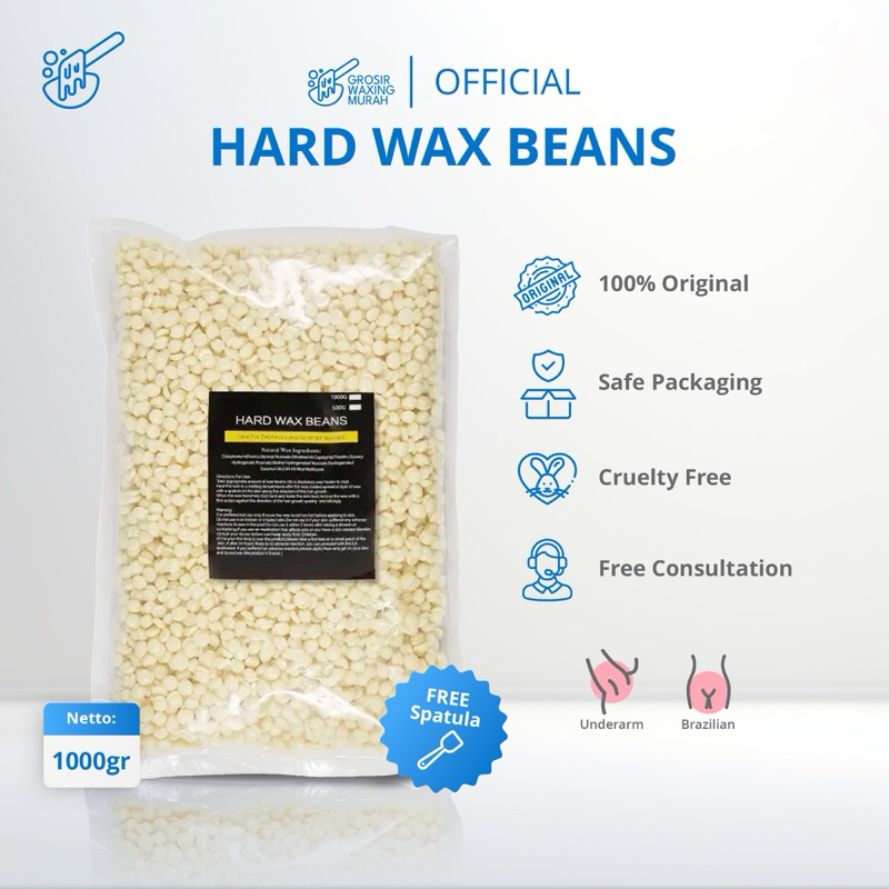 Jual Hard Wax Beans / Waxing Tanpa Strip (1 Kg) | Shopee Indonesia