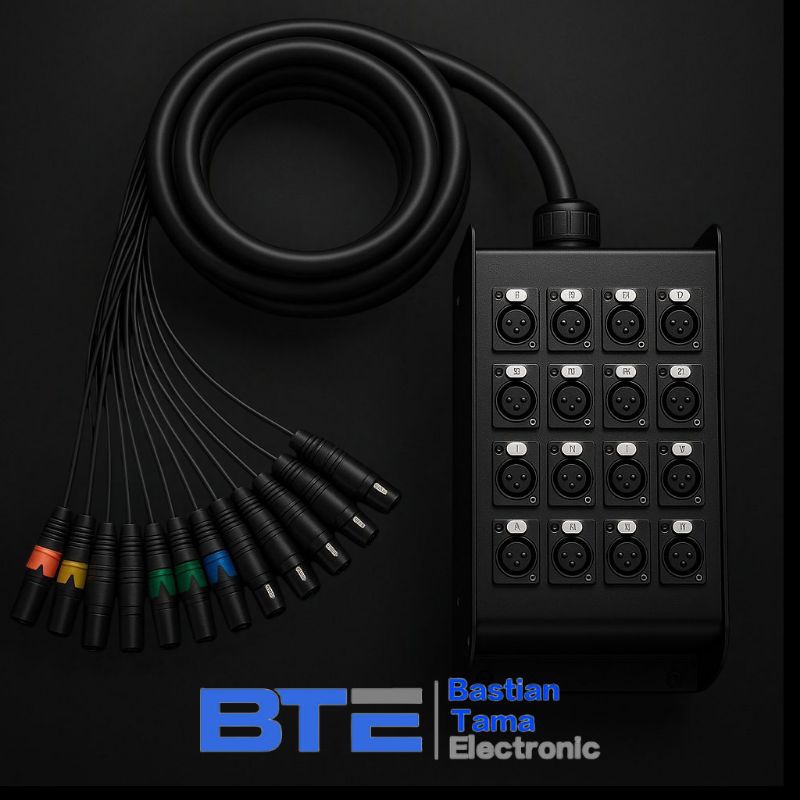 Jual Kabel Snake Cable Snek 24ch 16 Input 8 Output panjang 30m ORIGINAL ...