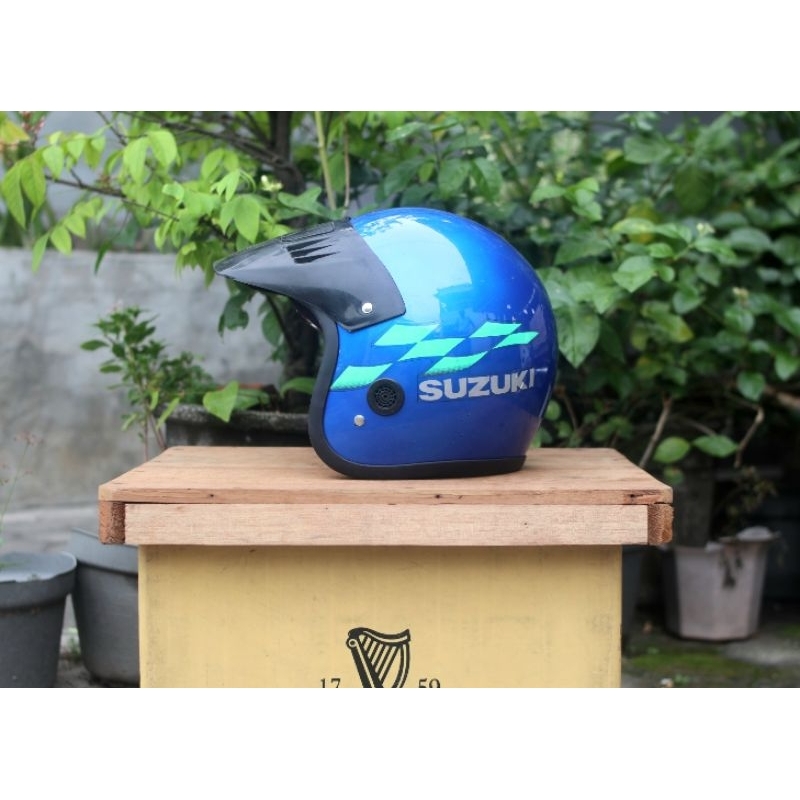Jual helm SUZUKI | helm jadul | helm lawas | PROMO | Shopee Indonesia