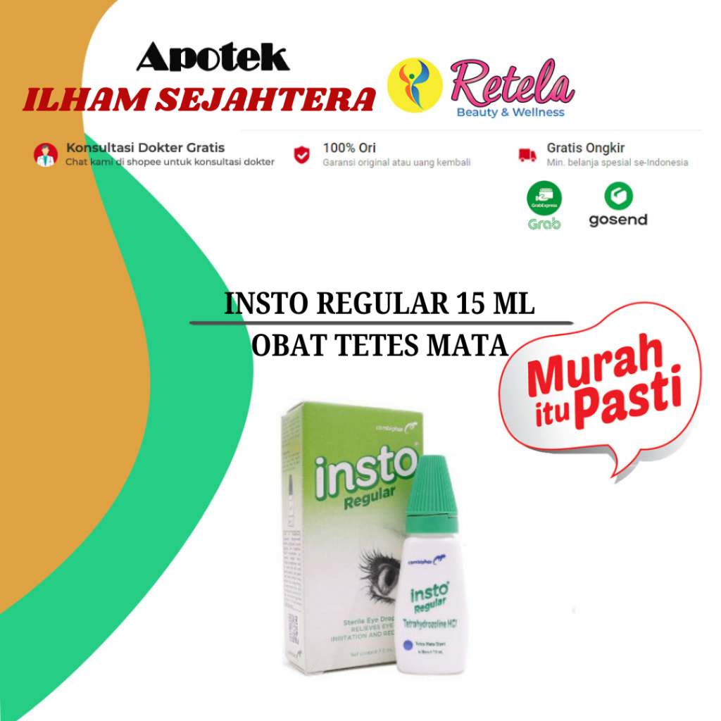 Jual INSTO REGULAR 15 ML | Shopee Indonesia