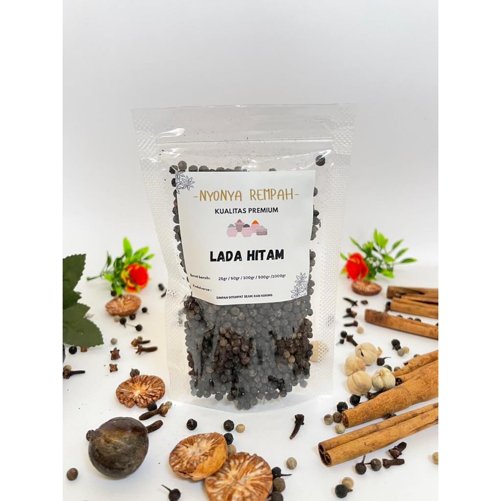 Jual Lada Hitam/ Black Pepper / Lada hitam utuh / Lada hitam Biji ...