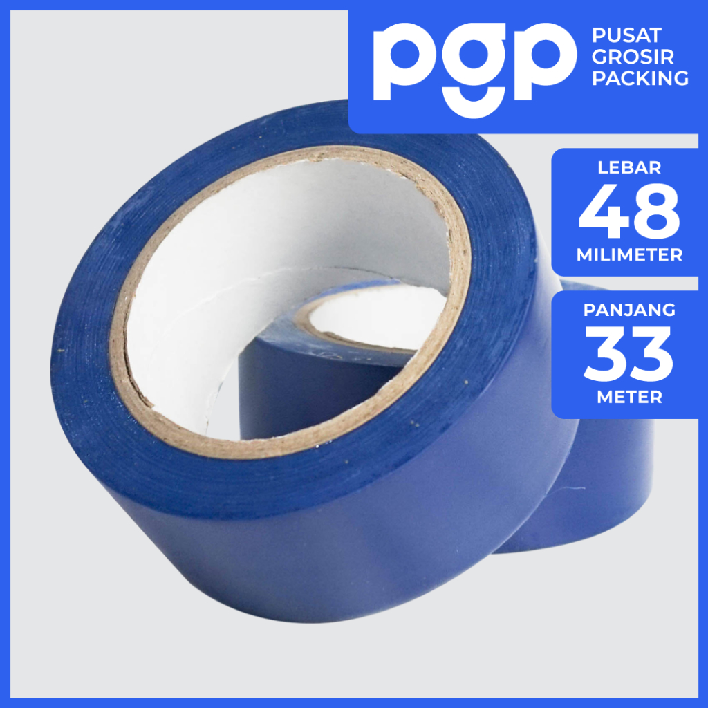 Jual PVC Floor Marking / Lakban Lantai Warna Biru 48mm x 33M | 1 Pcs ...