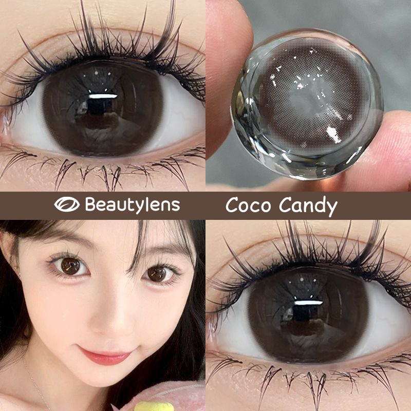 Jual Beauty Lens Softlens Merah dan coklat Lensa Berwarna Lensa mata ...