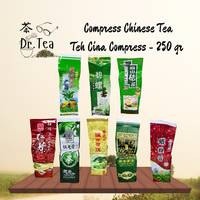 Jual Dr. Tea - Teh Cina Kompress - 250 gr | Shopee Indonesia